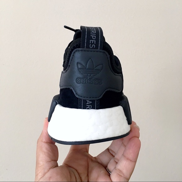adidas | Shoes | Rare Suede Adidas Nmd R Black Suede Velvet | Poshmark